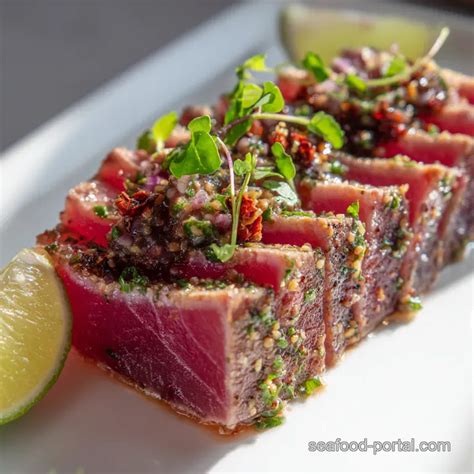 Seared Tuna Recipe Sesame Crust In 12 Minutes Seafood Portal