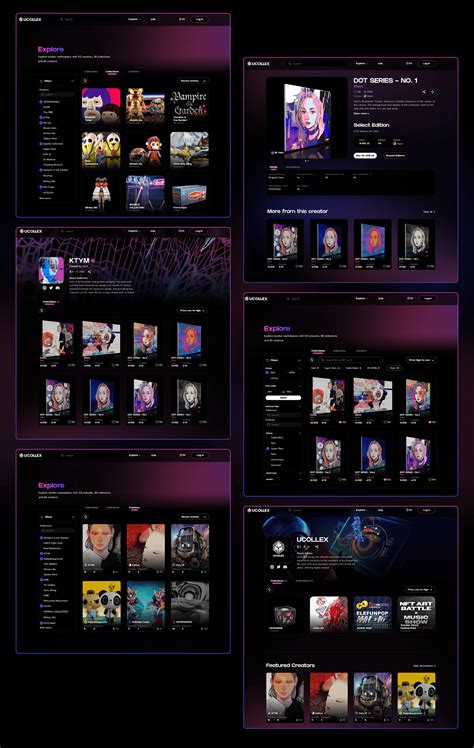 UCOLLEX UI UX Design On Behance