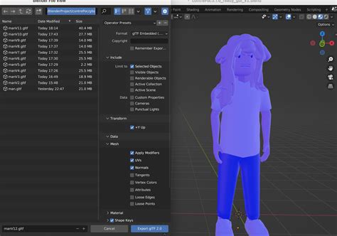 Export Gltf Goes Wrong Basics And Interface Blender Artists Community