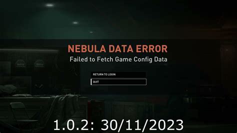 Nebula Data Error Youtube