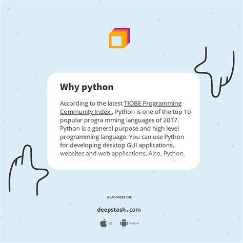 Why Python Deepstash
