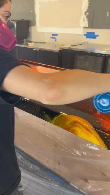 Epoxy Table DIY Epoxy Project Epoxy Resin Table Resin Tutorial Epoxy Resin Table Resin