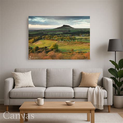 Autumn At Aireyholme Farm Roseberry Topping The North Yorkshire Gallery
