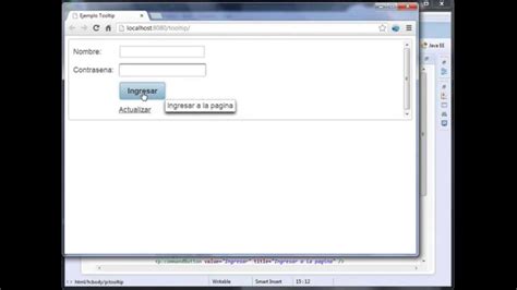 Jsf Primefaces Tooltip Fieldset Youtube