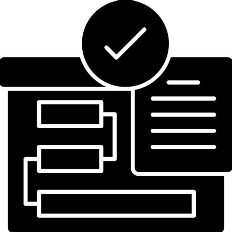 Testing Glyph Icon 40868343 Vector Art At Vecteezy