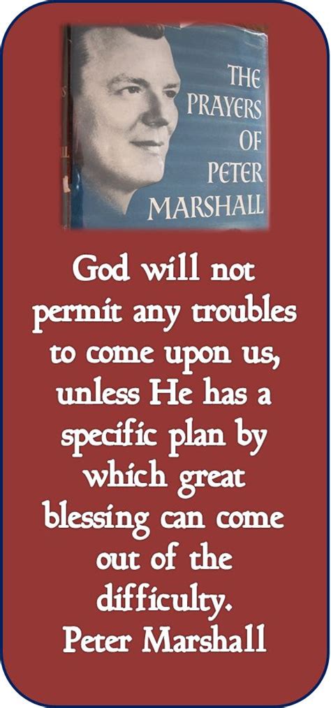 Peter Marshall Quotes Quotesgram