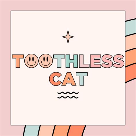 Toothless Cat Adorably Amy Designs