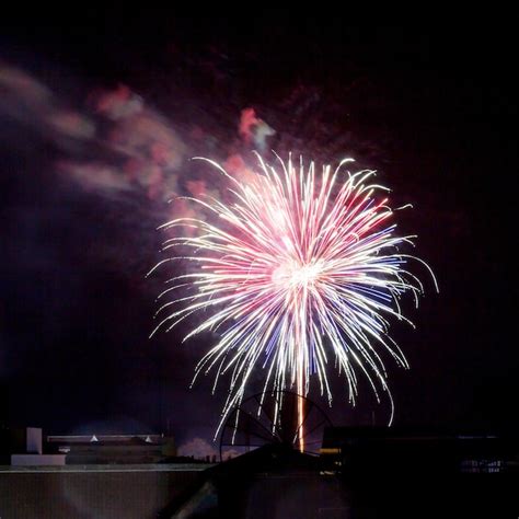 premium photo fireworks light up the sky with dazzling display