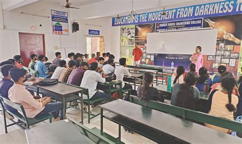 Sharing Of Entreprenurial Experience News And Events Francis Xavier Engineering College