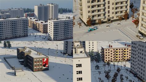 Карта советского города Soviet Moscow Ussr 1963 для Minecraft 1 16 5 Minecraftch