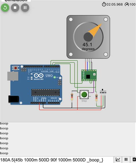 Want To Control Stepper Motor Angle Via Serial Programming Arduino