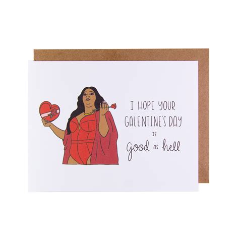 Galentines Day Card Funny Valentine Etsy