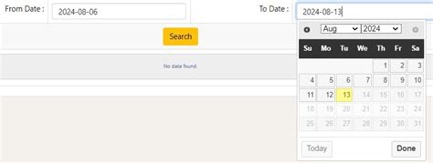 Creating A Custom Date Picker In Jquery With Validation