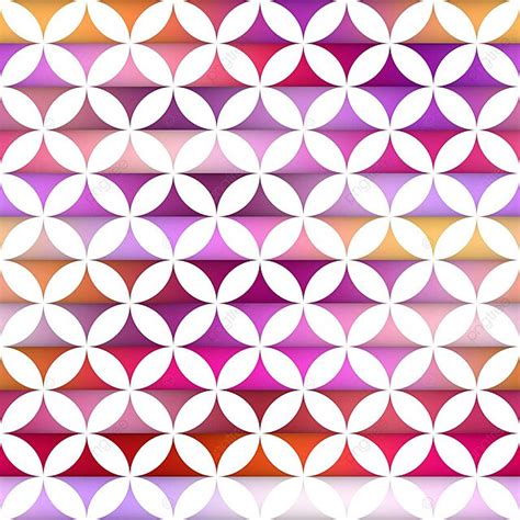 Pattern Of Colorful Stripes With Gradient Stars And A White Circle In A
