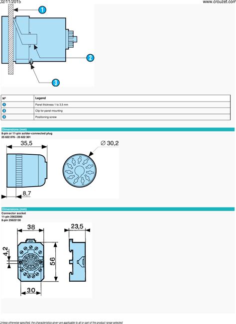 Timers Panel Mount X Digital Lcd Timer Part Number