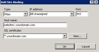 Iis Ssl Host Headers See Configuration Digicert Com