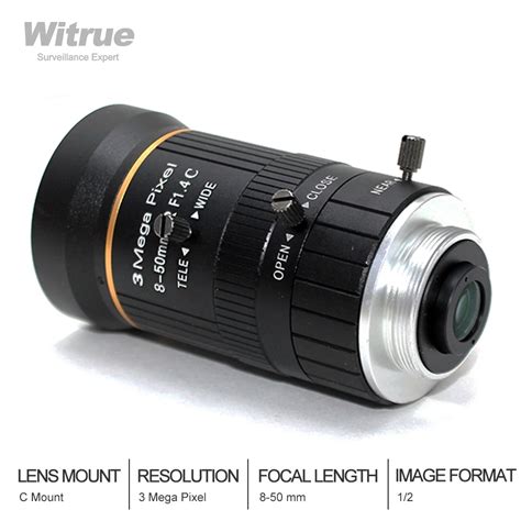 Hd 3 0 Megapixel 8 50Mm Lens C Mount F1 4 Handmati Vicedeal