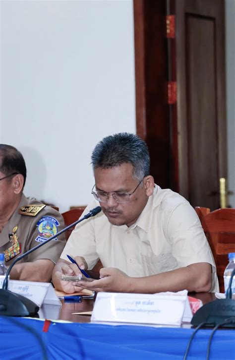 លោក ចេង មុនីរិទ្ធ អភិបាល នៃគណៈអភិបាលស្រុកគិរីសាគរ បានអញ្ជើញចូលរួមកិច្ច
