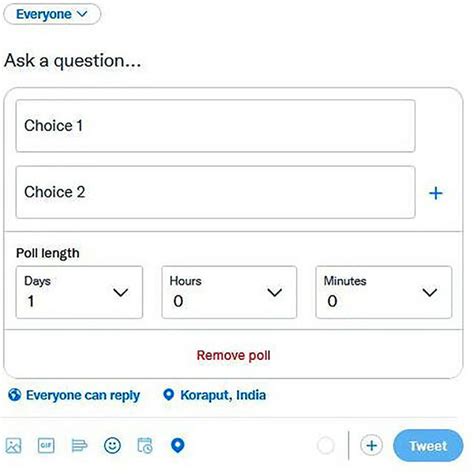 Creating A Poll On Twitter Download Scientific Diagram