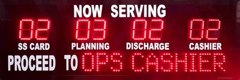 led queuing display automizer