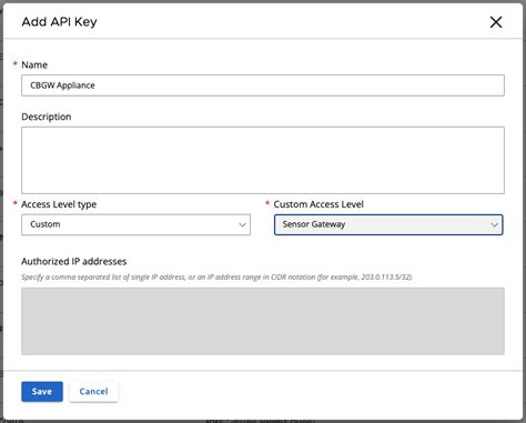 Setting Up Carbon Black Sensor Gateway Appliance
