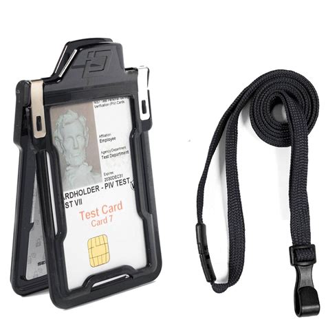 Secure Id Badge Holders Rfid Card Holders And Lanyards Id Stronghold
