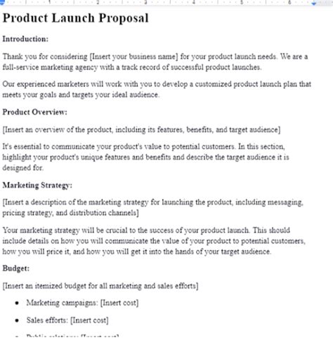 Create A Business Proposal Tips Templates And Examples