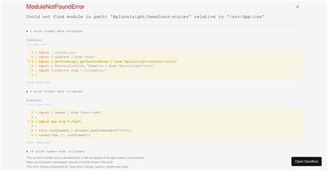 Basic Text Link React Typescript Codesandbox