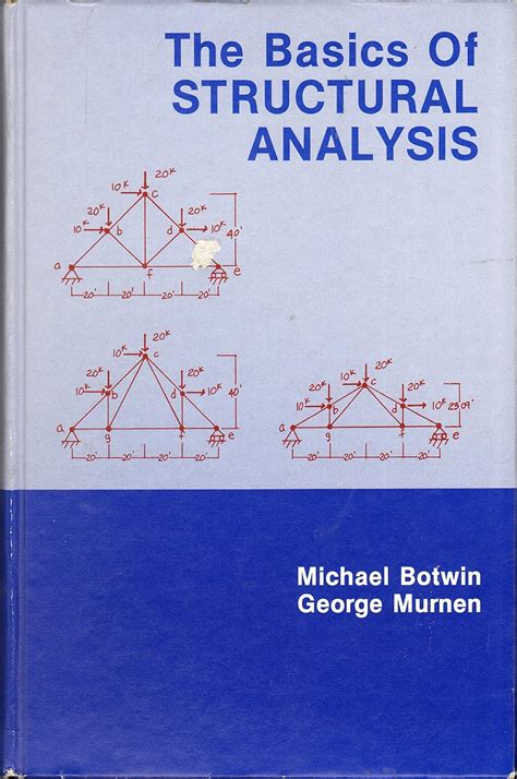 The Basics Of Structural Analysis Botwin Michael R Murnen George J