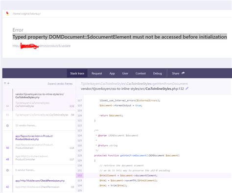Typed Property Domdocumentdocumentelement Must Not Be Accessed