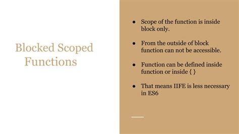 Es6 Features Part 1 Ppt