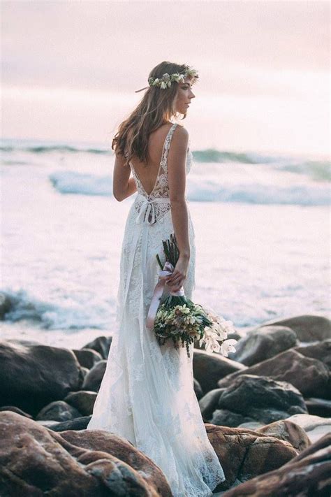 Beach Wedding Dresses 24 Styles For Hot Weather Artofit