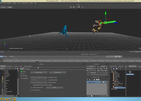 Tuto Motionbuilder Lanimation De Personnages 3d Avec Motionbuilder