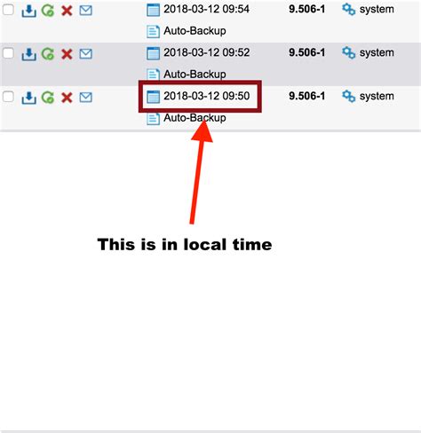 How Do I Set Auto Backup Timestamp To Utc General Discussion Utm Firewall Sophos