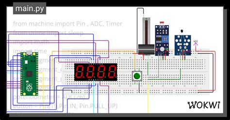Voltmeter Wokwi Esp32 Stm32 Arduino Simulator