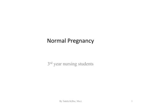 Danger Signs During Pregnancy Pptx