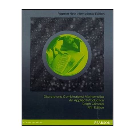 【pearson】discrete and combinatorial mathematics an applied