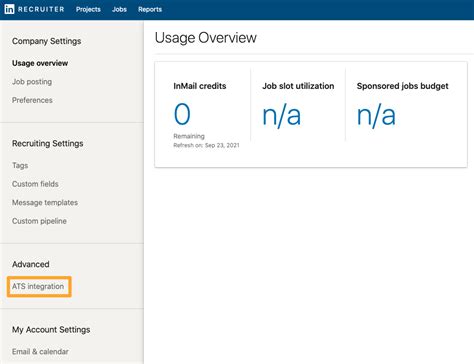 Linkedin Recruiter System Connect Rsc Integration Greenhouse Support