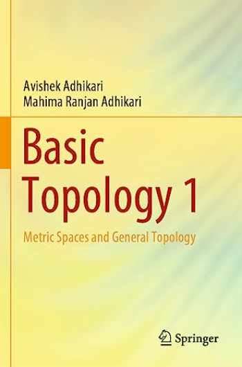 Basic Topology Metric Spaces And General BooksRun