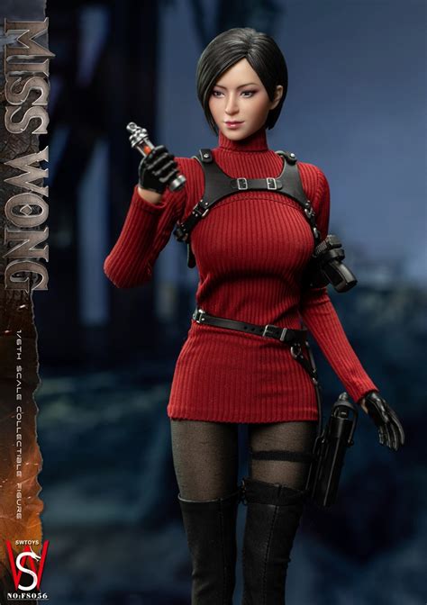 16 Swtoys Resident Evil 4 Remake Miss Wong Ada Wong Collectible