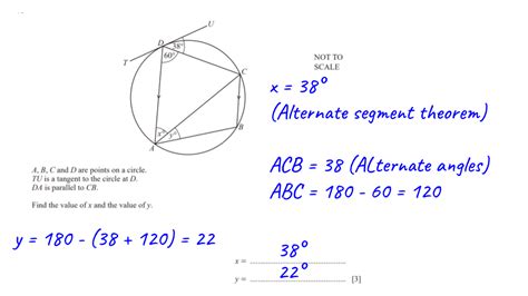 Circle Theorems Past Paper Questions For Igcse Cambridge 0580