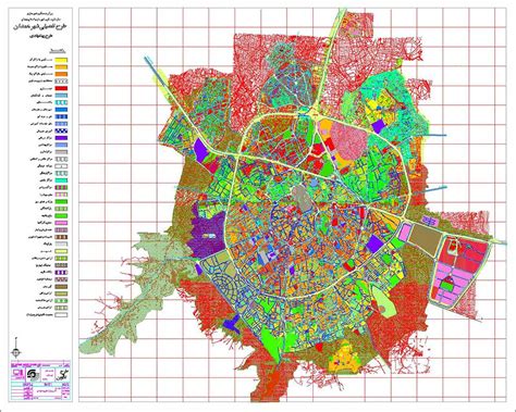 نقشه Gis همدان 1400 و نقشه اتوکد طرح تفصیلی همدان نواندیشان