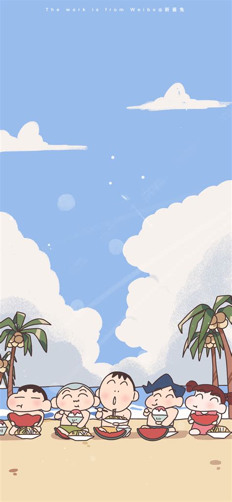 蜡笔小新壁纸 高清图片，堆糖，美图壁纸兴趣社区