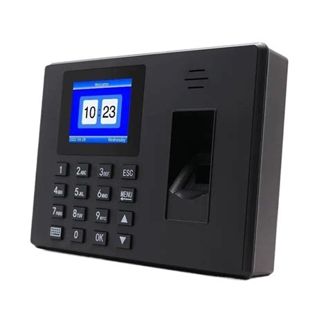 Biometric Fingerprint Punch Usb Time Clock Office Attendance System Recorder Timing Employee