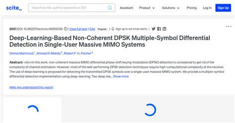 deep learning based non coherent dpsk multiple symbol differential
