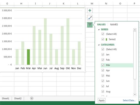 Neue Und Veränderte Funktionen Zu Den Diagrammen In Excel 2013 • Excel Ticker