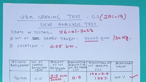 Sieve Analysis Test Report Format At Darcy Housley Blog