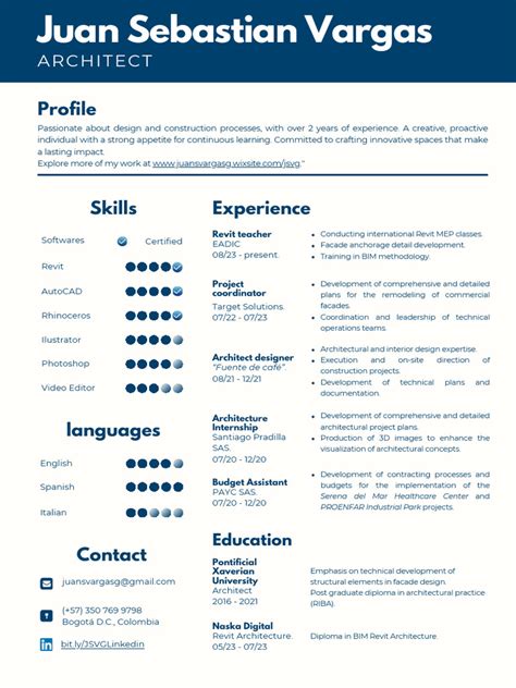 Cv Jsvg 2024 En Pdf Autodesk Revit Architect
