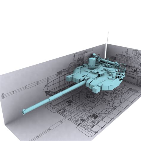 T 84 Bm Oplot Tank Model