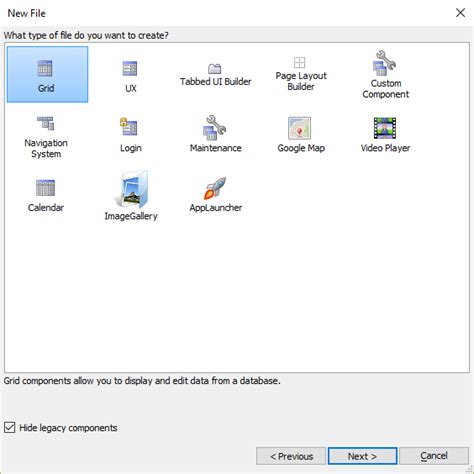 Alpha Anywhere Mobile And Web Components
